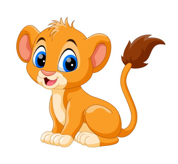 Samolepljive nalepnice za zid Mali lav | Lepi Nalepi